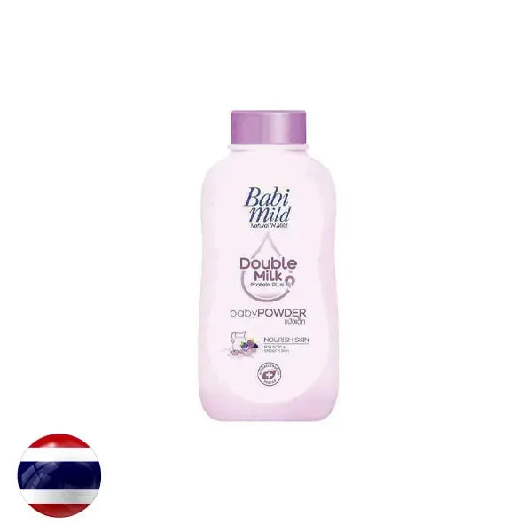 Babi Mild Baby Powder Double Milk Protien Plus 380gm – Greenvalley Lahore
