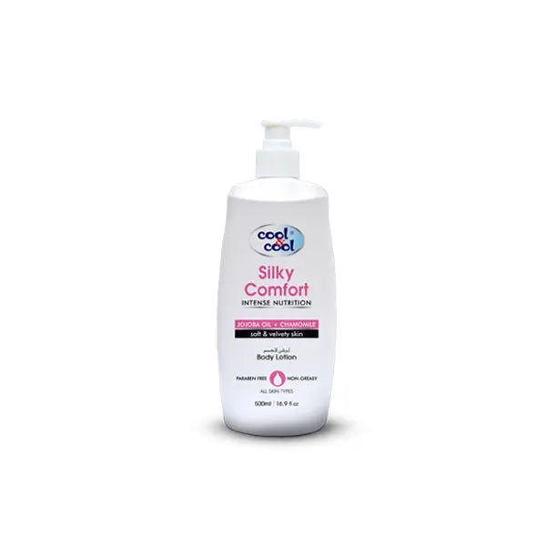 Cool & Cool Body Lotion Silky Comfort 500ml – Greenvalley Lahore