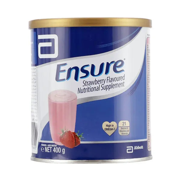 Ensure Nutritional Supplement Strawberry 400g – Greenvalley Lahore