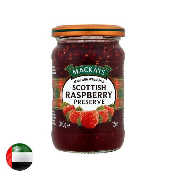 Mackays Scottish Raspberry Jam 340G 12 Oz – Greenvalley Lahore