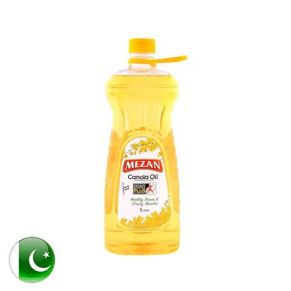 Mezan Canola Cooking Oil Bottle 3 Ltr – Greenvalley Lahore
