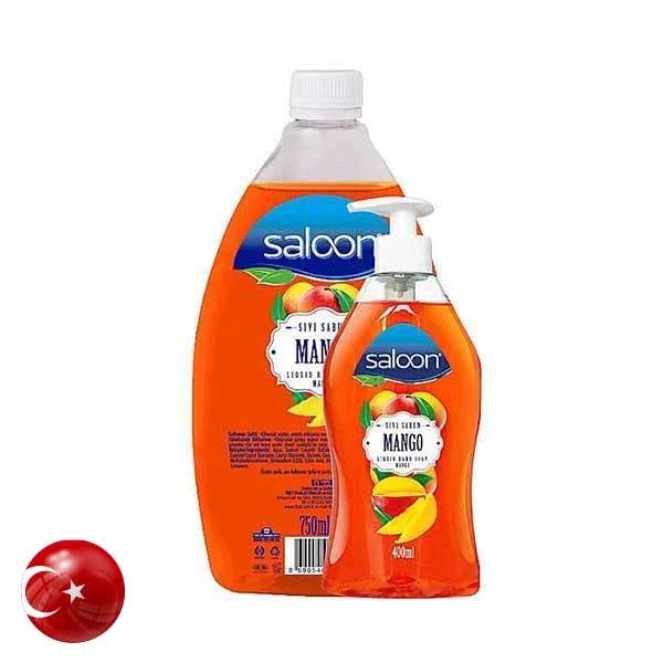 Saloon Liquid Hand Wash Mango 400+750 Ml – Greenvalley Lahore