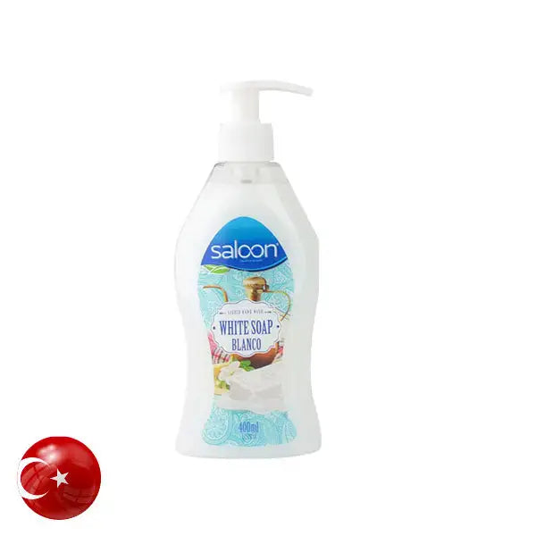 Saloon Liquid Hand Wash White Soap 400 Ml – Greenvalley Lahore