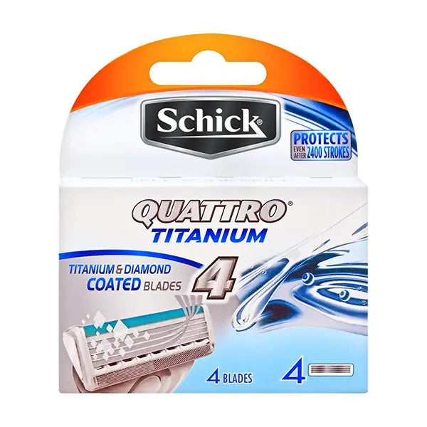 Schick Quattro Titanium 4 Blades – Greenvalley Lahore