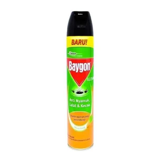 Baygon Aerosol 600ml Orange – Greenvalley Lahore