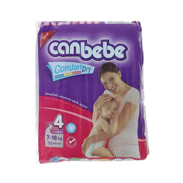 Canbebe Diaper Economy pack 4-32Pcs – Greenvalley Lahore