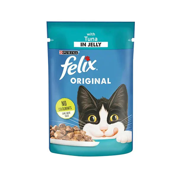 Felix Cat Food Tuna & Cod in Jelly 100Gm – Greenvalley Lahore