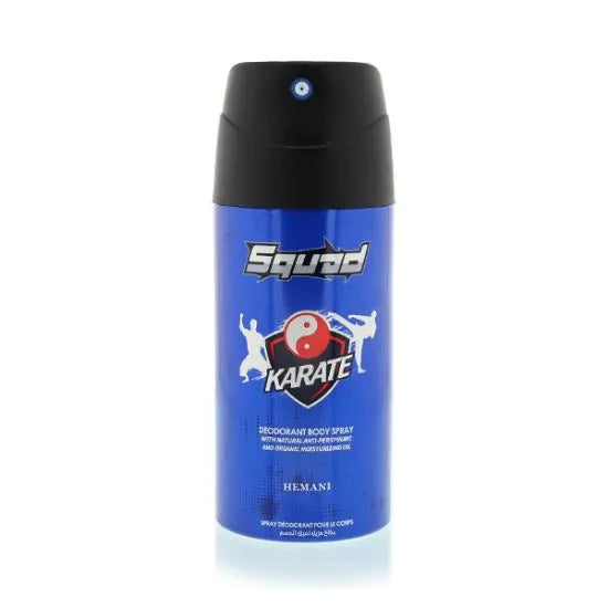 Hemani Squad Karate Body Spray 150ml – Greenvalley Lahore