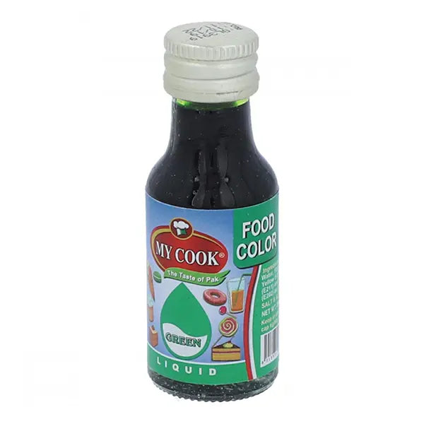 My Cook Green Liquid Food Color 28ml – Greenvalley Lahore