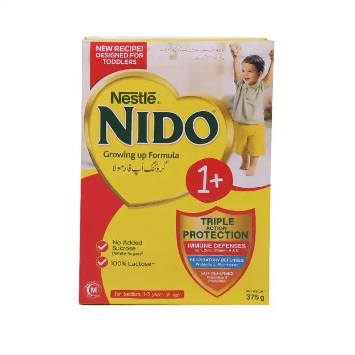 Nestle Nido 1+ Growing Up Formula 375g – Greenvalley Lahore