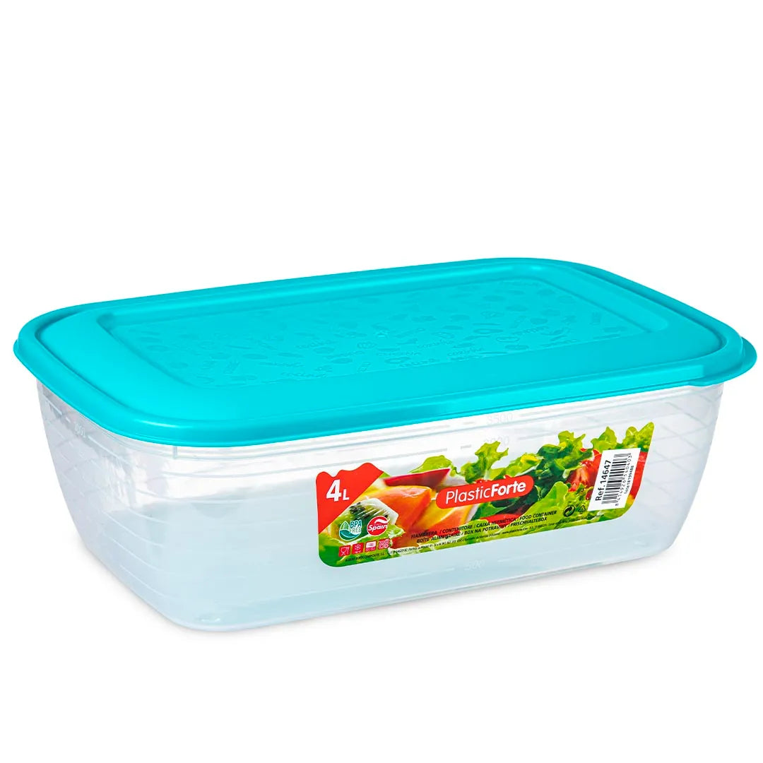 Plastic Forte Hermetic Food Container 4000ml – Greenvalley Lahore
