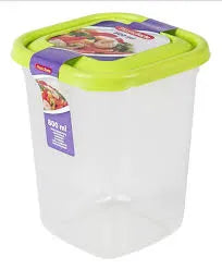 Plastic Forte Square Hermetic Food Container 800 ml – Greenvalley Lahore